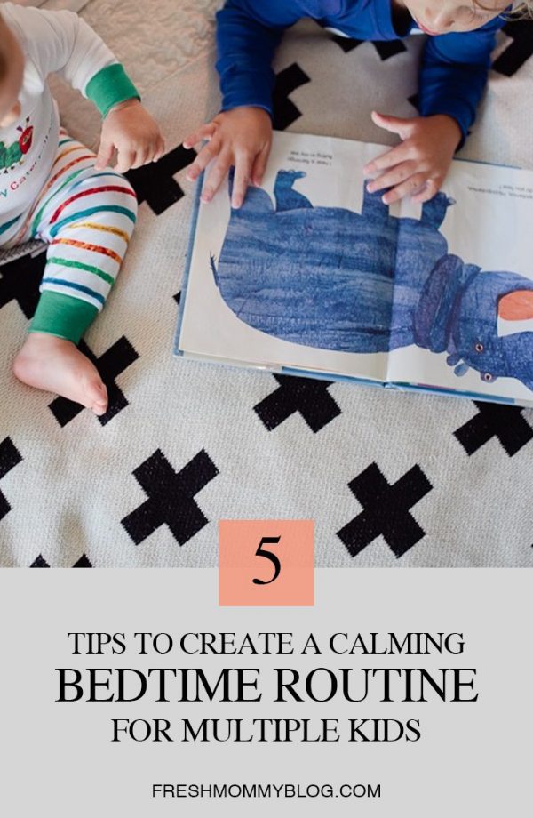 5 Tips for a Successful Bedtime Routine for Kids | Fresh Mommy Blog