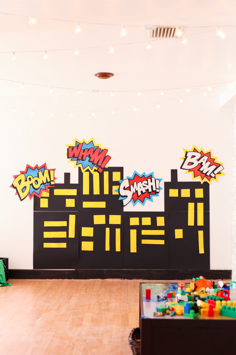 Six and A Lego Superhero Party - Fresh Mommy Blog
