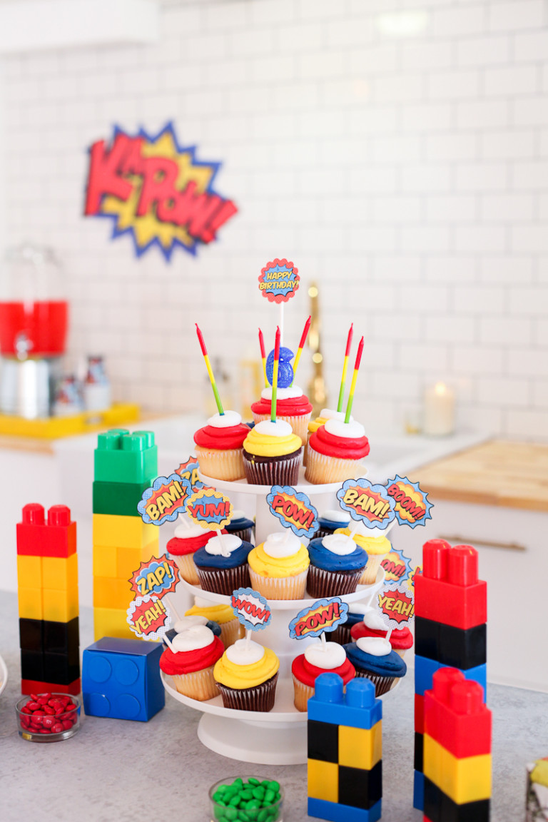 Six and A Lego Superhero Party - Fresh Mommy Blog