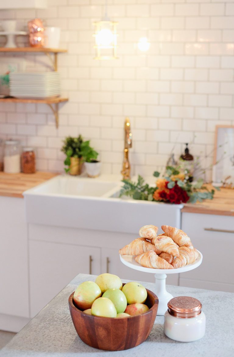 White and Wood Kitchen Makeover: BEFORE AND AFTER! - Fresh Mommy Blog
