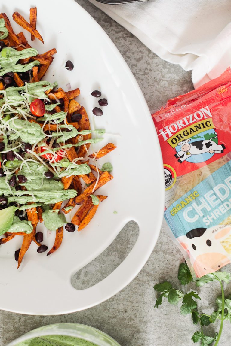 Loaded Sweet Potato Mexican Street Fries - Fresh Mommy Blog