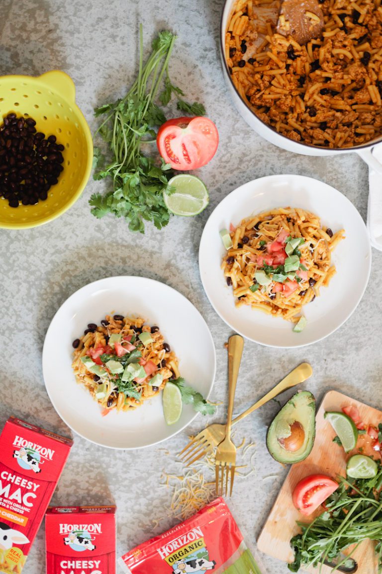 One Pot TACO Mac and Cheese - Fresh Mommy Blog