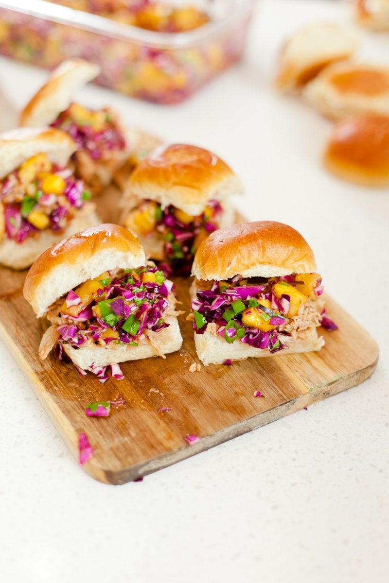 Hawaiian Chicken Sliders Recipe | Entertaining | Fresh Mommy Blog
