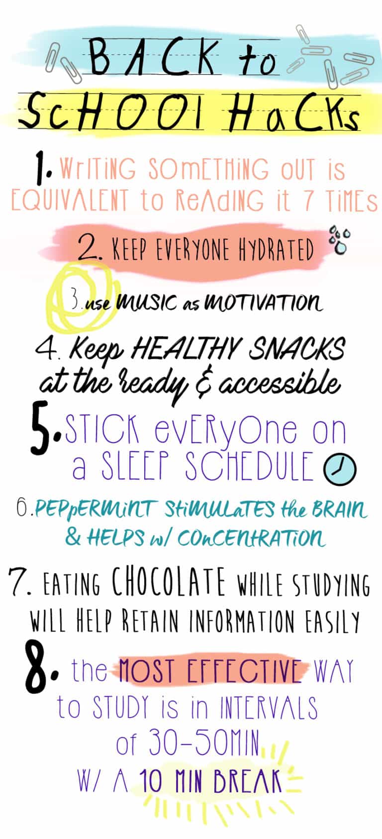 Back to School Hacks for the Best Year Ever - Fresh Mommy Blog