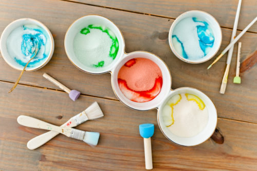 Make Learning Fun with this Edible Finger Paint - Fresh Mommy Blog