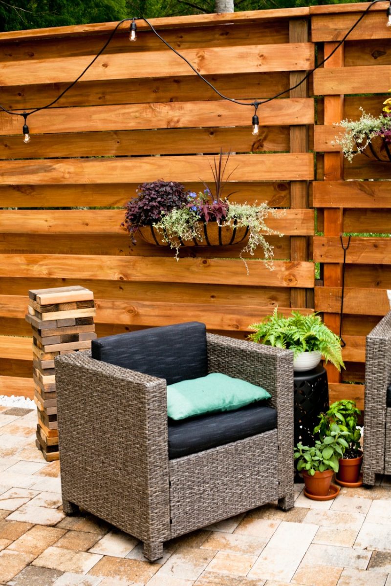 Stunning DIY Horizontal Slat Fence | Lifestyle | Fresh Mommy Blog