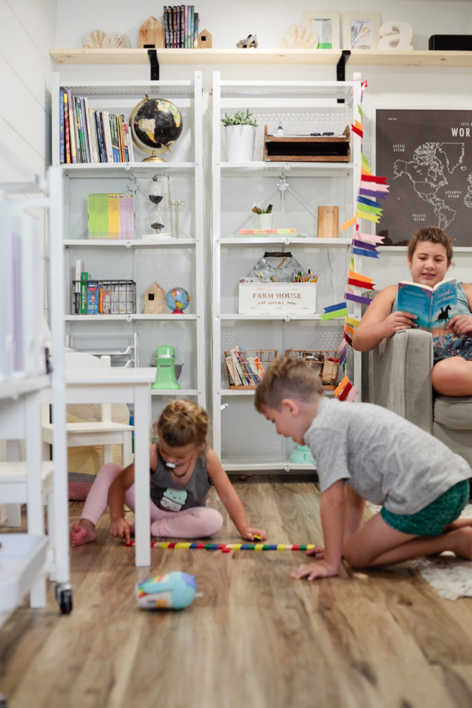 House to Home: From Garage to Homeschool Room - Fresh Mommy Blog