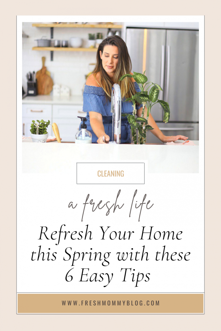 Ways to Refresh Your Home | Organization | Fresh Mommy Blog
