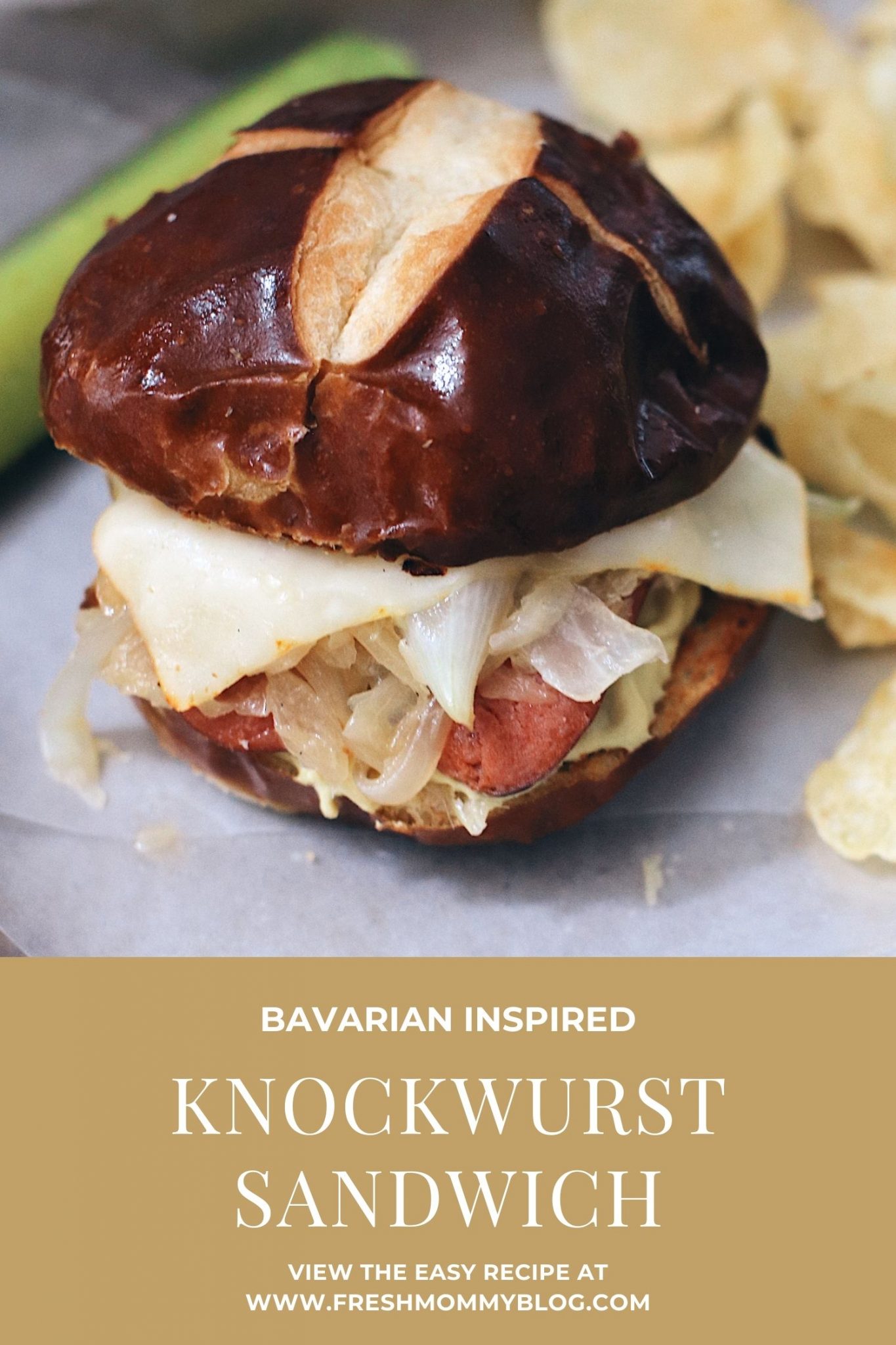 Frankenmuth Inspired Knockwurst Sandwich: Our German Tailgate Food ...