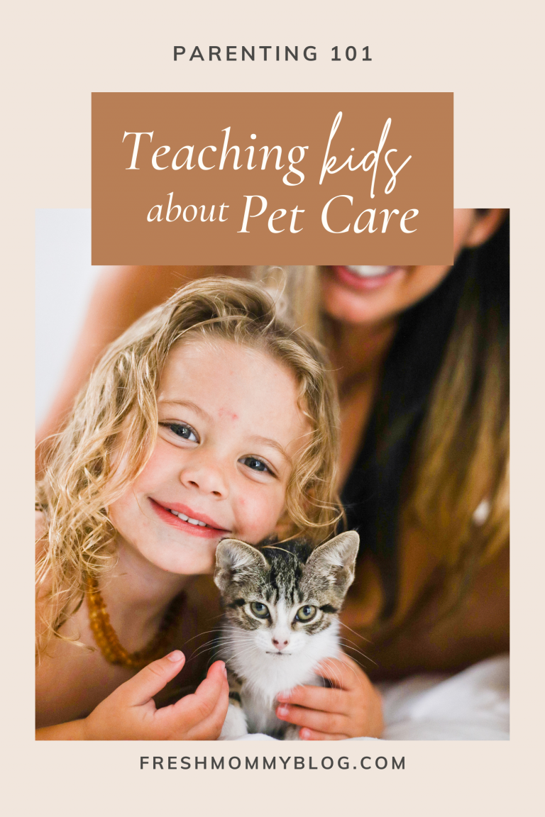 Teaching Your Cat Kid How to Take Care of Pets - Fresh Mommy Blog