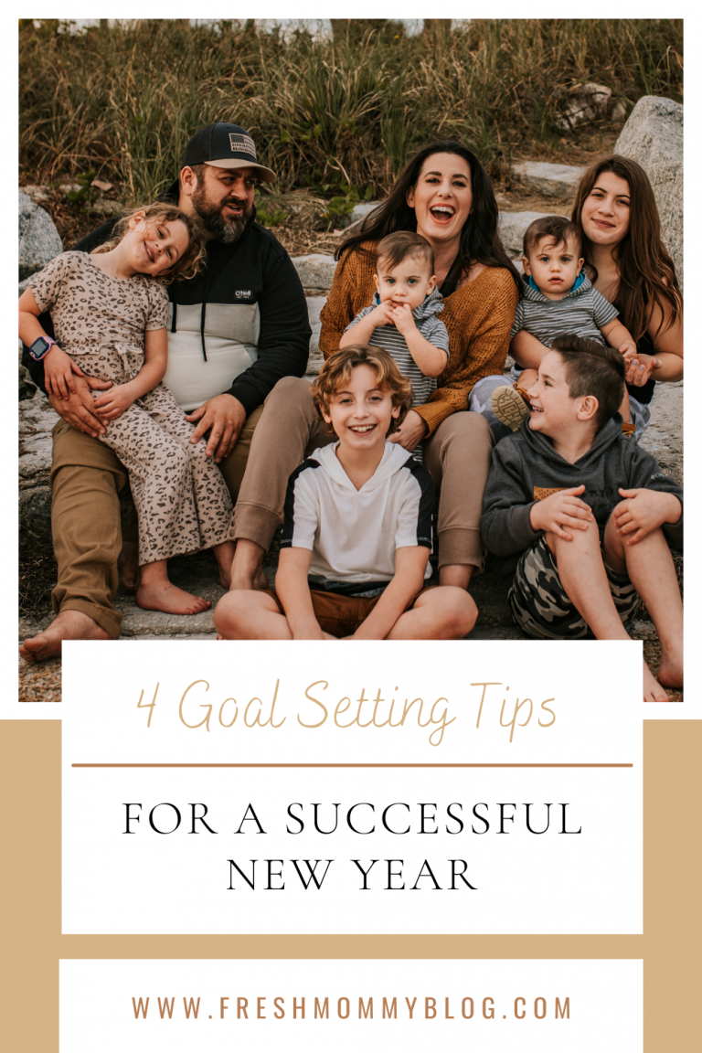 4 Goal Setting Tips for a Successful New Year - Fresh Mommy Blog