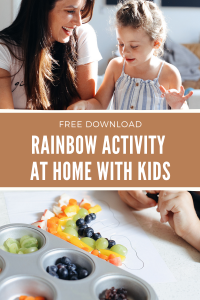 FREE Rainbow Activities for Kids At Home - Fresh Mommy Blog