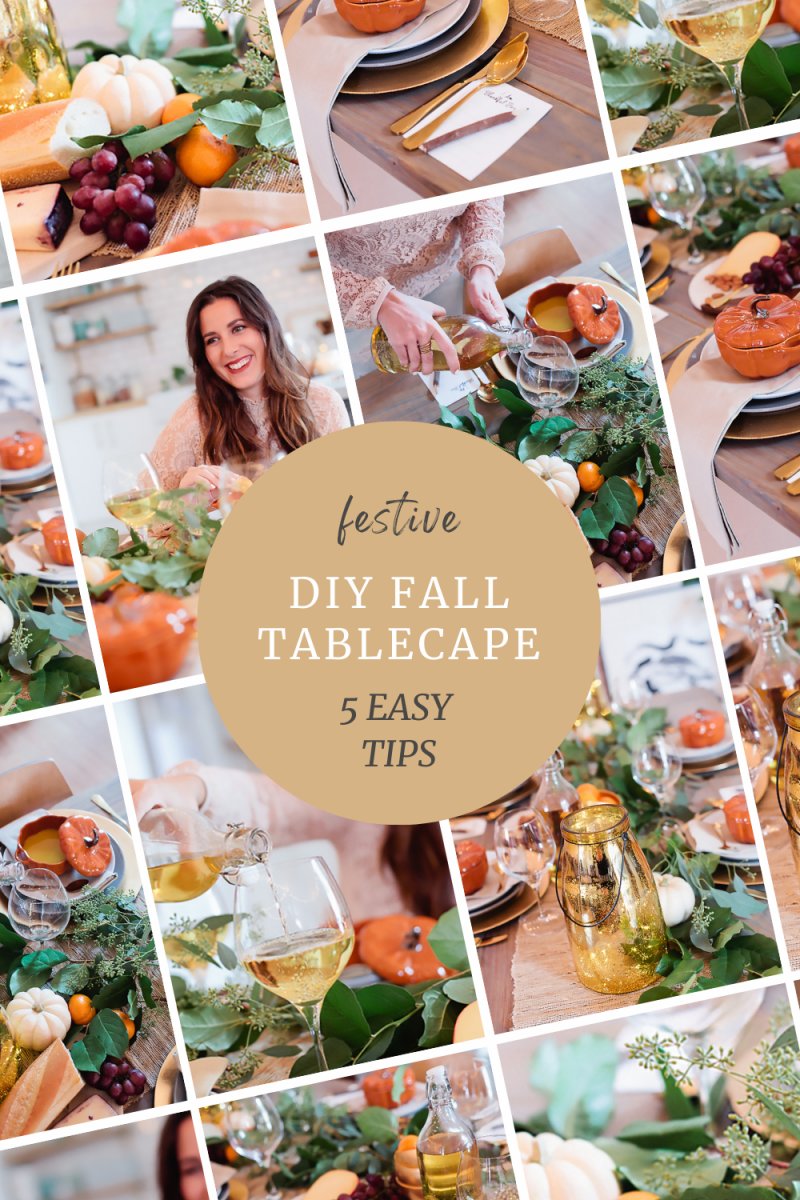 Building A Beautiful Fall Tablescape - Fresh Mommy Blog