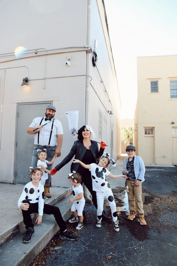 101 Dalmatian Family Costume Idea - Fresh Mommy Blog