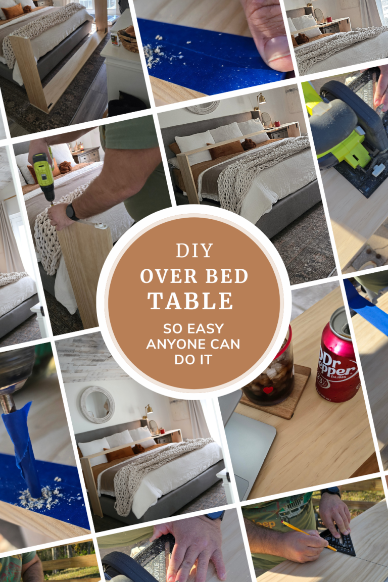 DIY Over Bed Table: Why I'm Never Getting Out of Bed Again! - Fresh ...