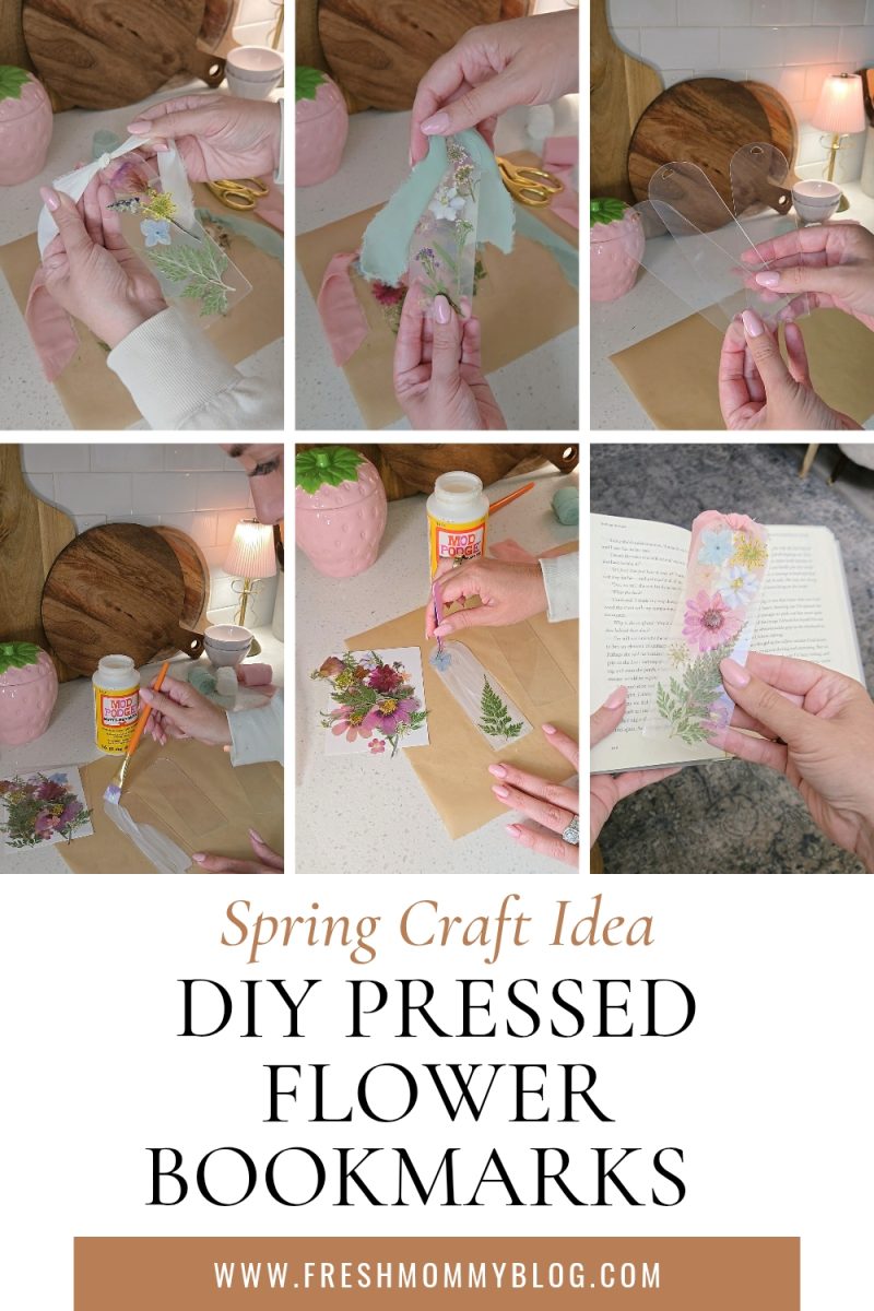 DIY Pressed Flower Bookmarks: A Beautiful Spring Craft Idea - Fresh ...
