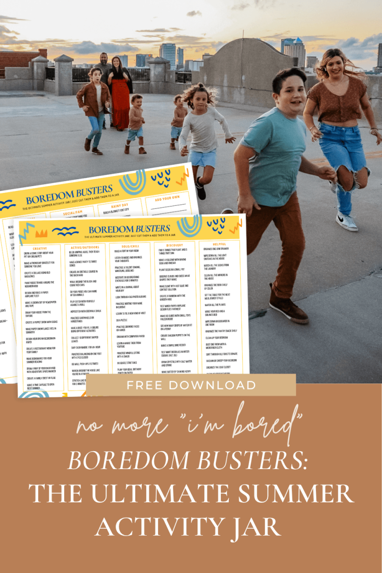 Boredom Busters: The Ultimate Summer Activity Jar - Fresh Mommy Blog